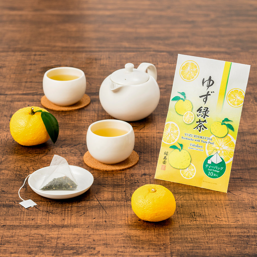[New Arrival] Japanese tea Yuzu Green Tea Bags 10 Bags – Fukujuen Global Online Shop