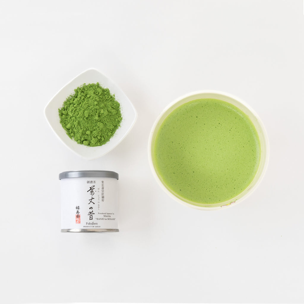 Powdered Japanese tea Matcha "Banjo-no-Mukashi" 20g – Fukujuen Global ...